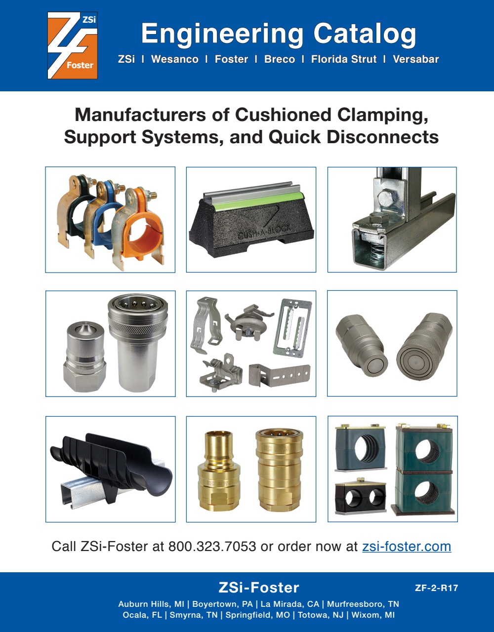Foster Manufacturing Product Catalog
